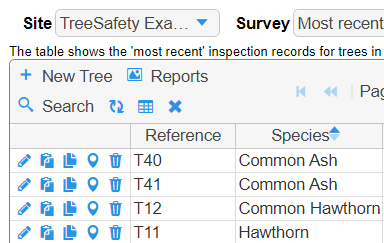 Spreadsheet Pages – OTISS – Support